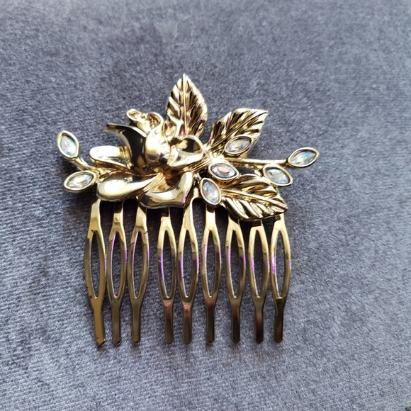 Disney | Hair | Disney Store London Gold Flower Princess Hair Comb ...